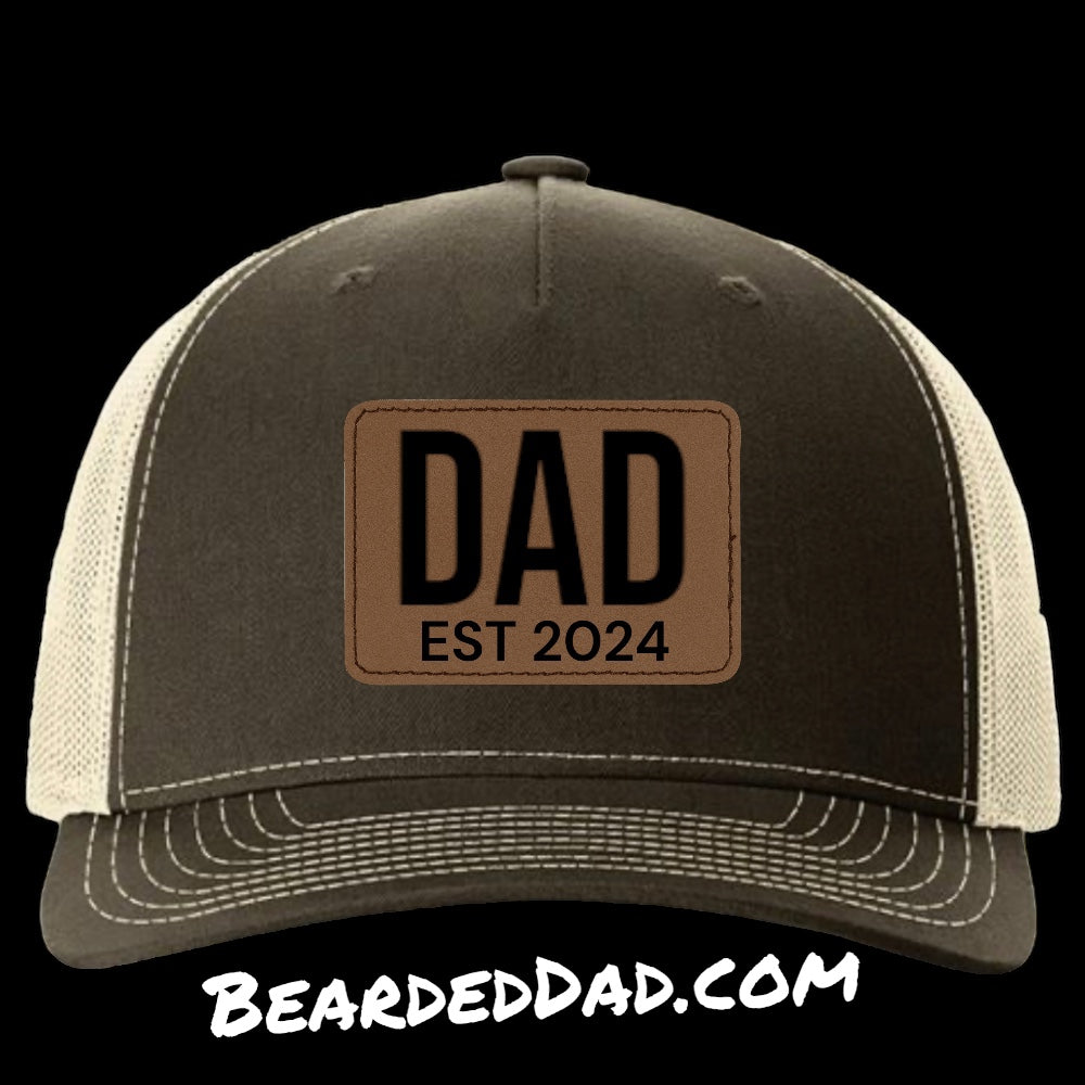 Leather Patch Hats – Bearded Dad