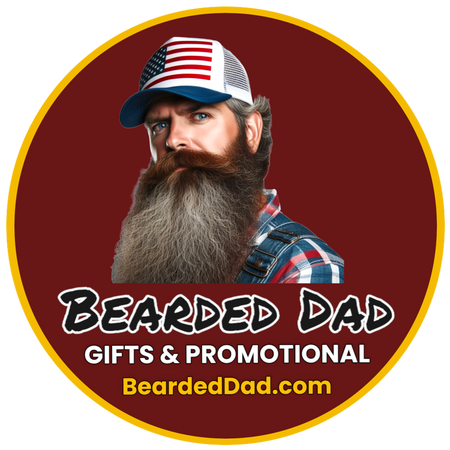Bearded Dad - Customizable Personalized Gifts and Logo Branding Merch