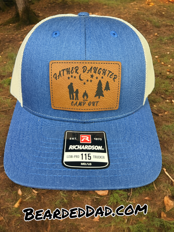Father Daughter Camping Hat – Bearded Dad